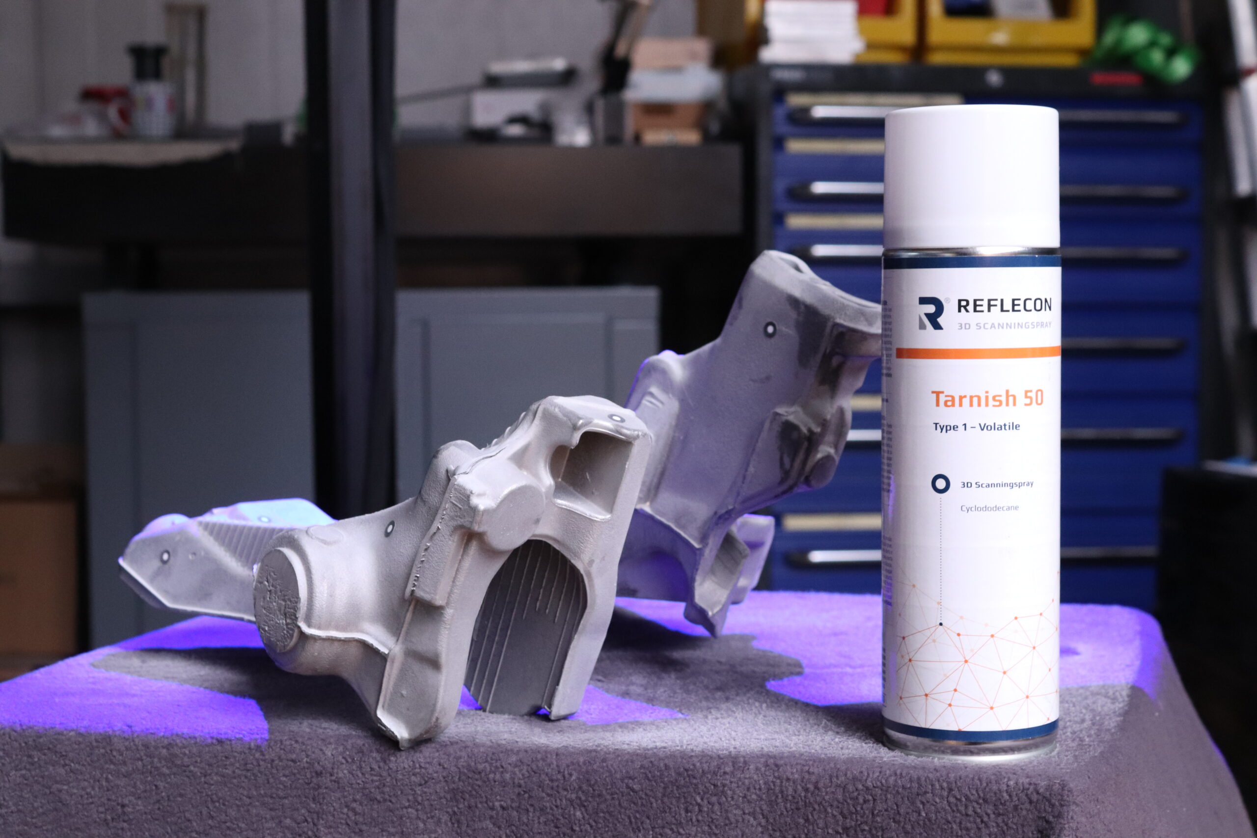 Material compatibility of 3D scanning sprays - MR Chemie